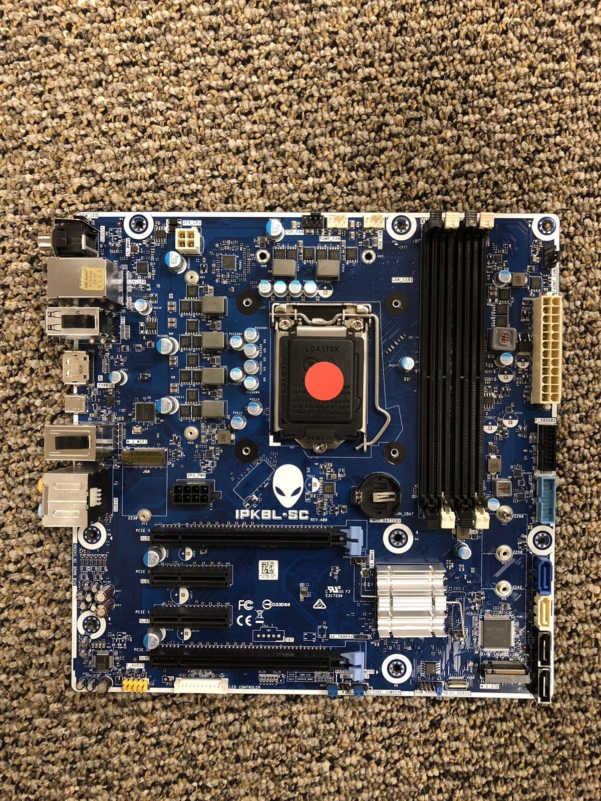 Dell Alienware Desktop Motherboard IPKBL-SC system board [07HV66 IPKBL ...