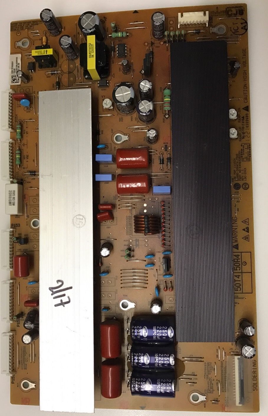 Lg Plasma Tv Board EAX64282201 EBR73763201 rev:1.1 Ysus Board (r ...