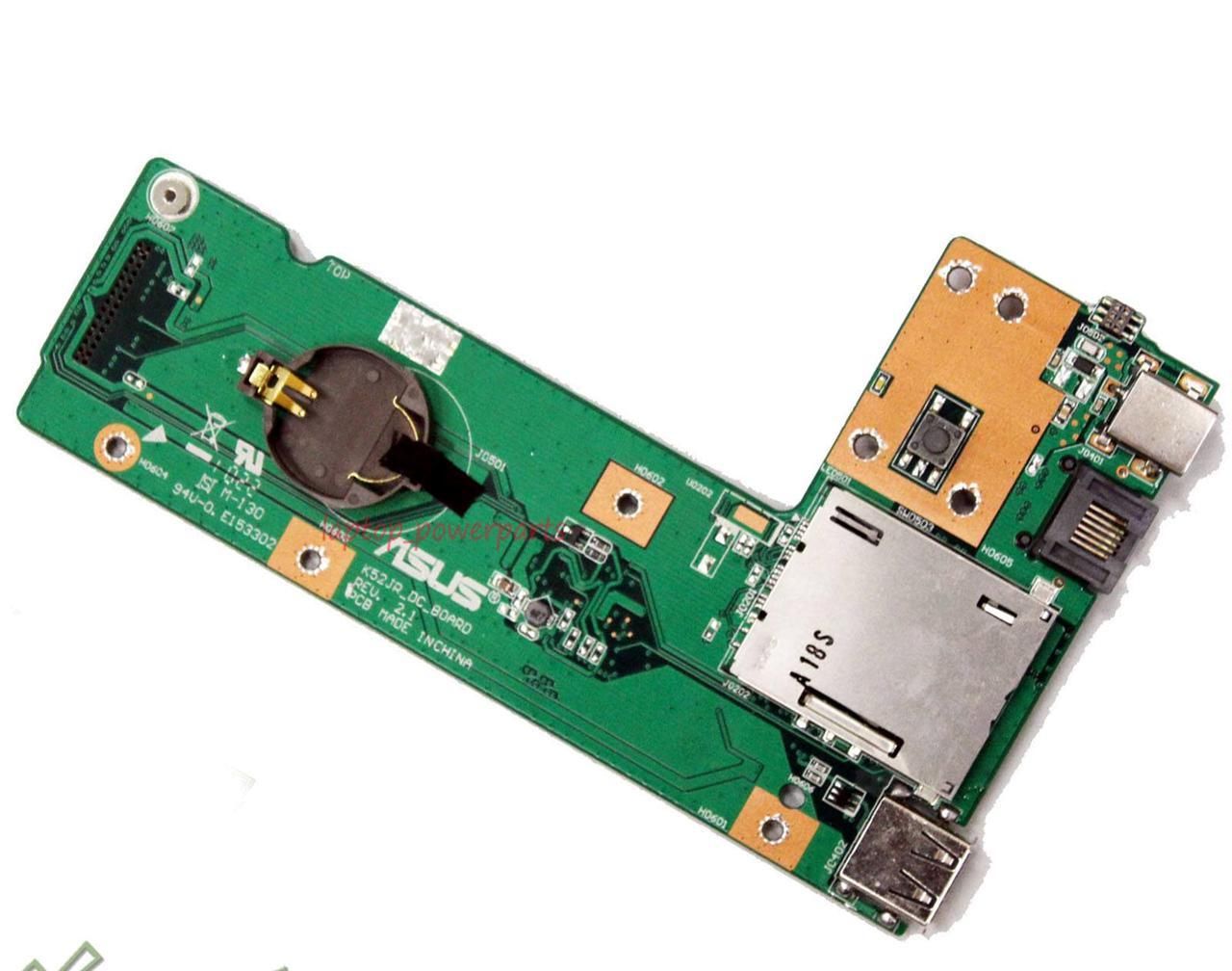 ASUS K52 K52F USB DC Power Jack Board K52JR 3DKJ3DB0000 60-NXMDC [K52 ...